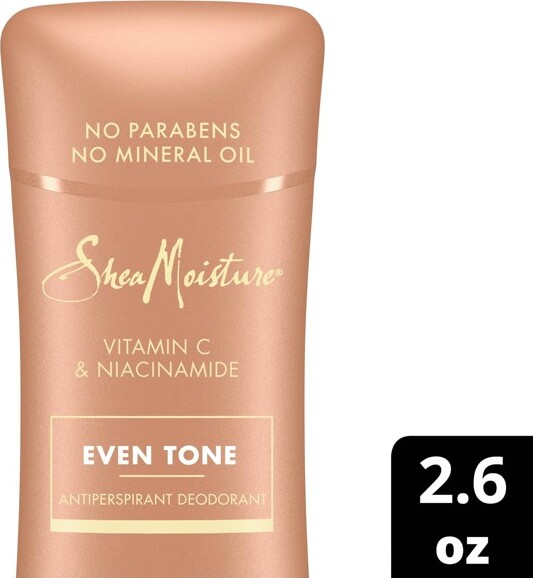 Shea Moisture SheaMoisture Even Tone Antiperspirant Deodorant Stick with Vitamin C & Niacinamide ...