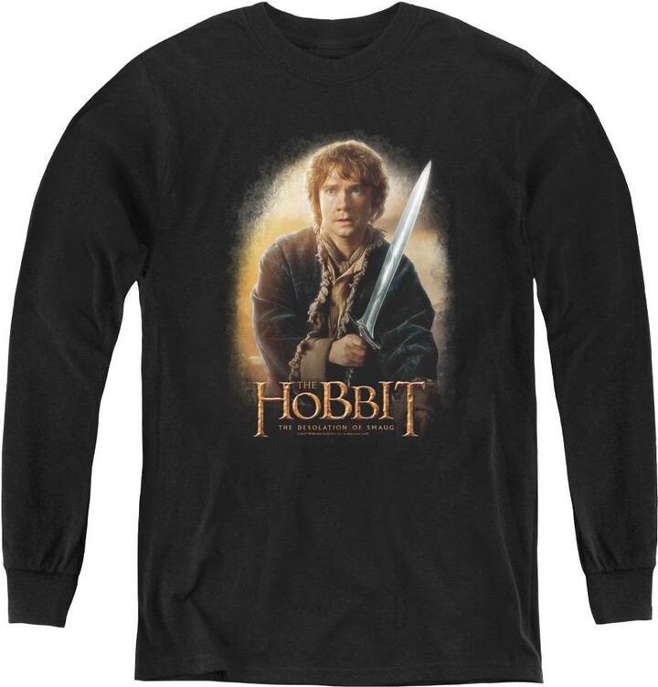 The Hobbit Boys Youth Bilbo And Sting Long Sleeve Sweatshirts - ShopStyle