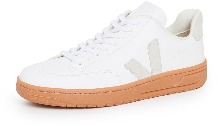 Veja V-12 Chromefree Gum Sole Sneakers - ShopStyle