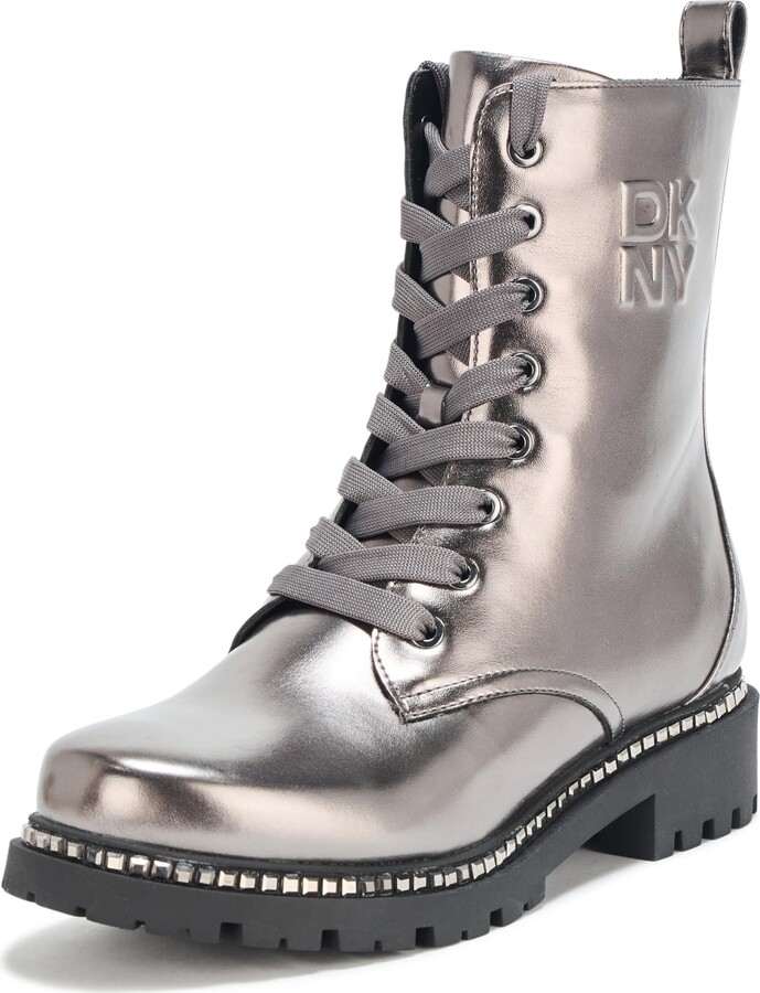 DKNY Rommily Lace Up Boot Combat - ShopStyle