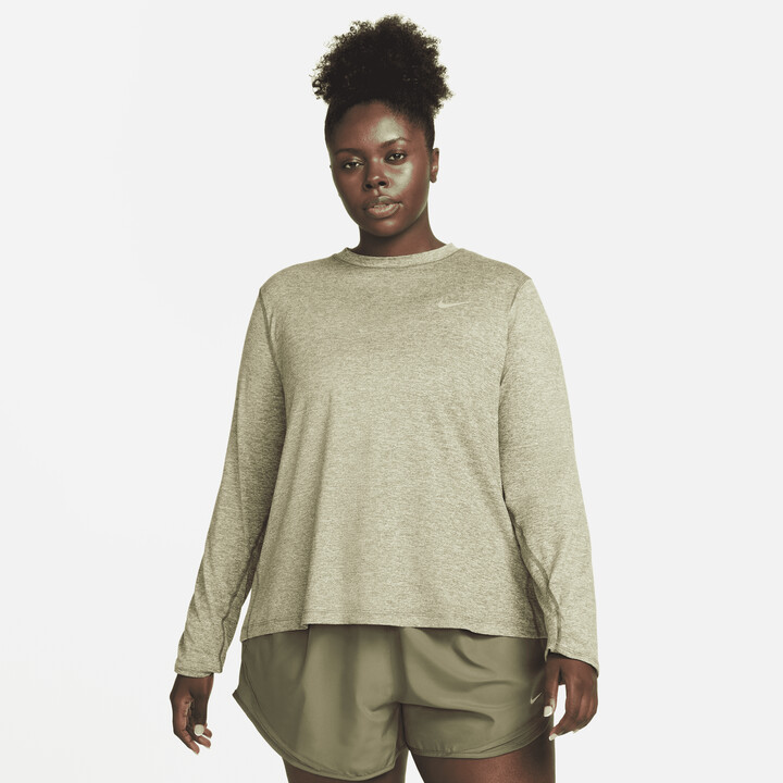 Nike Women's Element Running Crew (Plus Size) in Green - ShopStyle