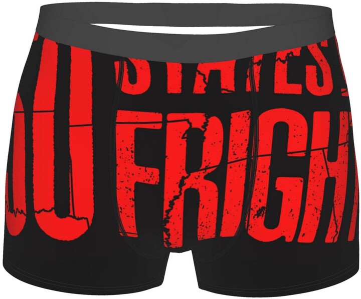 YTACHE 50 States Scary Terror Horror Horrible Men's Boxer Briefs Short ...