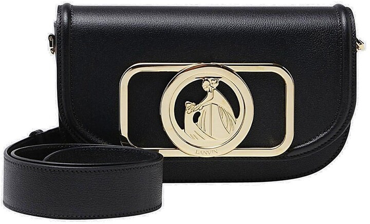 Lanvin 22 Logo Plaque Crossbody Bag - ShopStyle