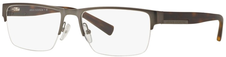 Ax Armani Exchange Armani Exchange AX1018 Men's Rectangle Eyeglasses ...