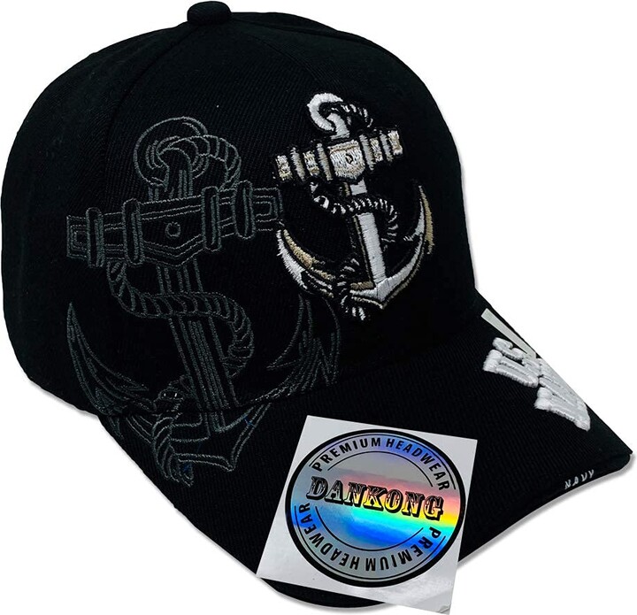 DANKONG US Navy Hat - Official Licensed US Navy Military Baseball Cap ...