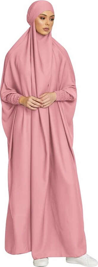 Odizli Abaya for Women Muslim UK Hijab Hooded Long Sleeve Full Length ...