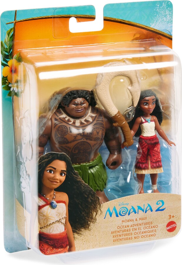 Mattel Moana 2 Moana & Maui Figurine Set - ShopStyle Children's Dolls