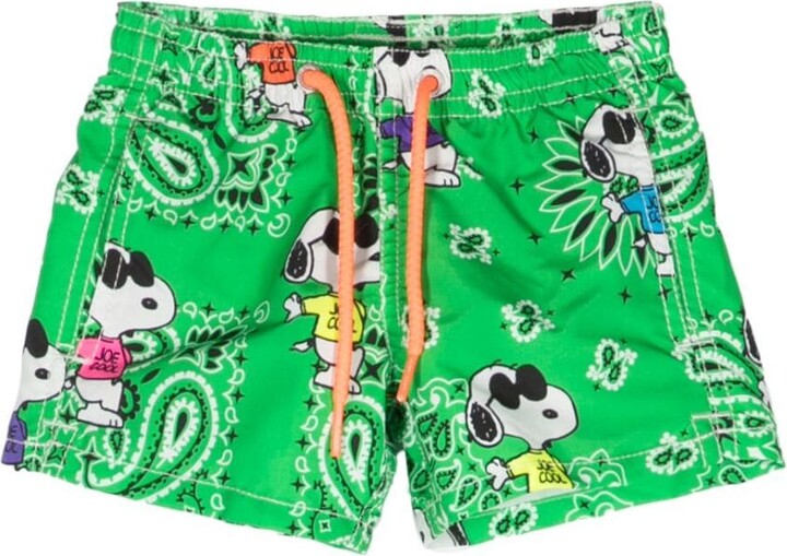 MC2 Saint Barth Kids Snoopy-print swim shorts - ShopStyle