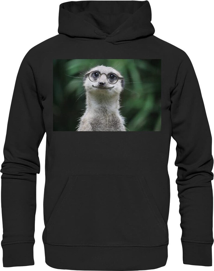 ETONI Meerkat Glasses - Premium Unisex Hoodie - ShopStyle