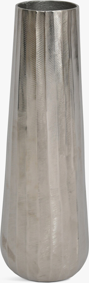 Libra Interiors Iconic Ripples Aluminium Tapered Vase - ShopStyle Decor