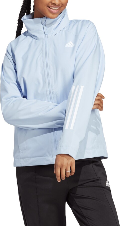 adidas BSC 3-Stripes RAIN.RDY Waterproof Jacket - ShopStyle