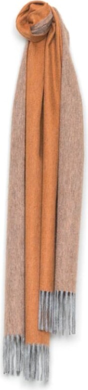 Emma Jane Knight Women's Yellow / Orange Stoles - Scottish Cashmere ...