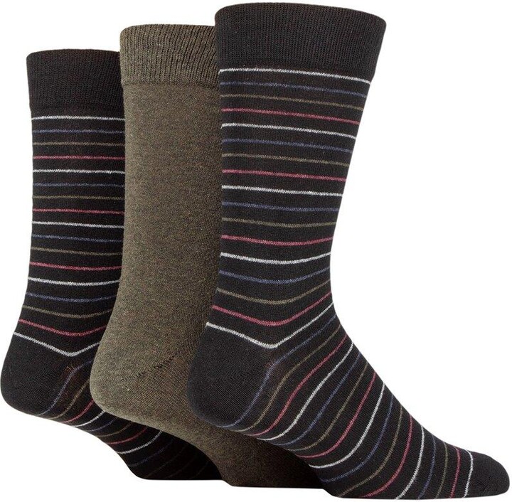 SOCKSHOP TORE 3 Pair 100% Recycled Multi Stripe Cotton Socks - ShopStyle
