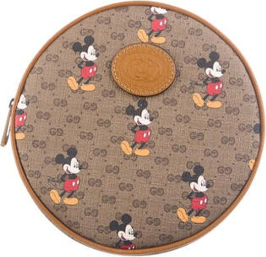 Gucci x Disney Mickey Mouse Vintage GG Supreme Mini Backpack - ShopStyle