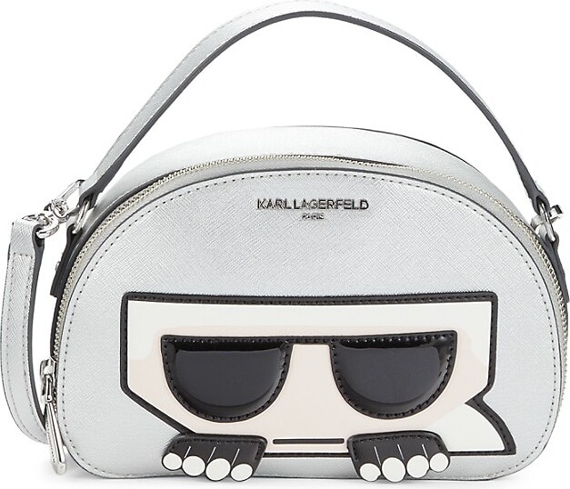 Karl Lagerfeld Paris Maybelle Leather Crossbody Bag - ShopStyle