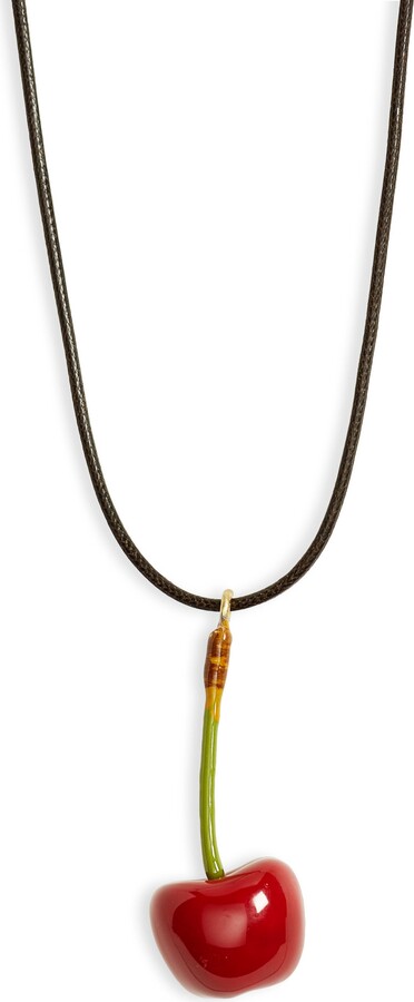 Jacquemus Cherry Pendant Necklace - ShopStyle