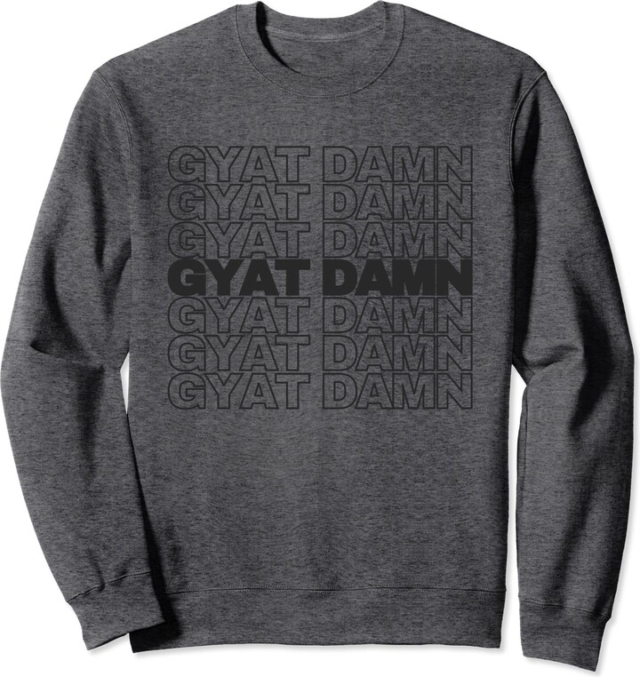 GYAT Booty Rizz Viral Meme Tees GYAT DAMN Funny Viral Trending Social ...