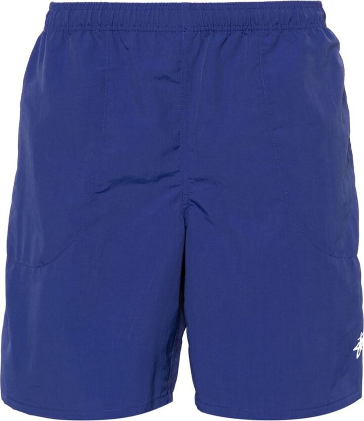 Stussy Logo Nylon Shorts - ShopStyle