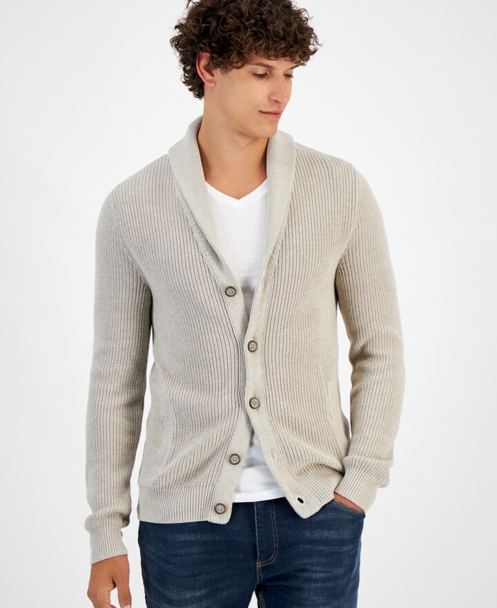 Sun + Stone Men's Alvin Cardigan Sweater, Created for Macy's - ShopStyle