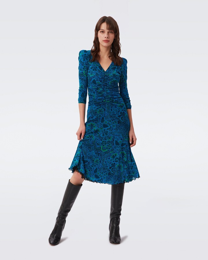 Diane von Furstenberg Ivan Reversible Mesh Dress - ShopStyle