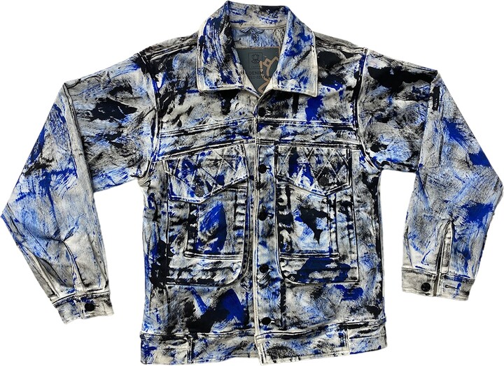 Zasta Studio Men's Blue / White Color Palette- Raw Denim - Blue, White ...