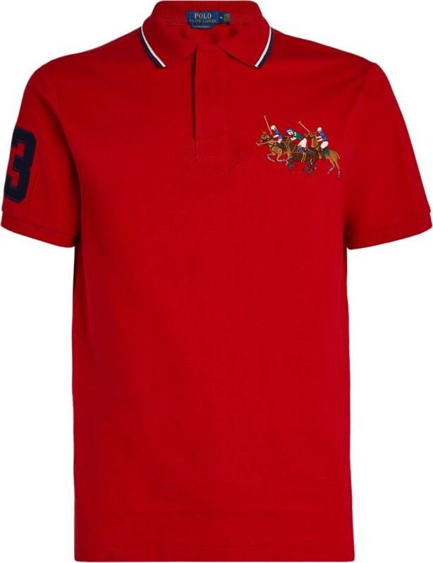 Polo Ralph Lauren Triple-Pony Polo Shirt - ShopStyle
