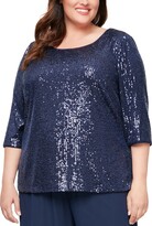 Alex Evenings Women's Plus Size Tops | ShopStyle