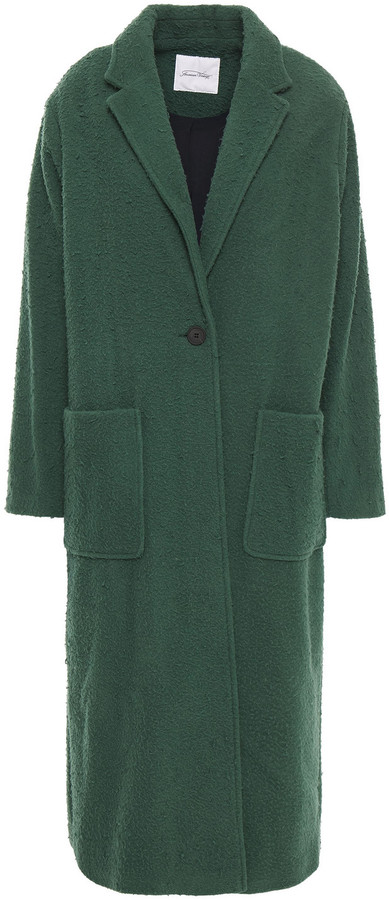 American Vintage Brushed Wool-blend Coat - ShopStyle