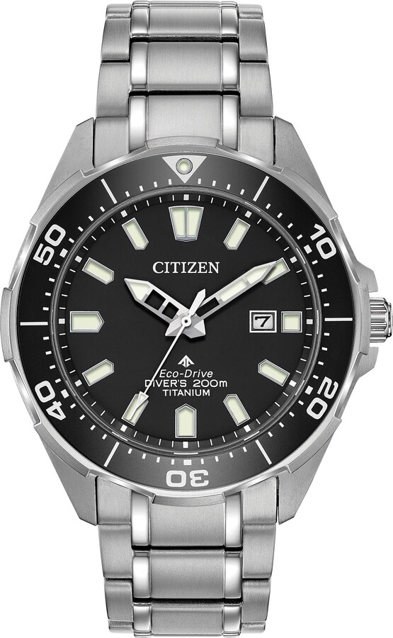 Citizen Men's Promaster Sea Eco-Drive Stainless Steel Watch - ShopStyle