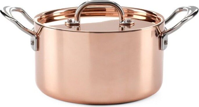 Samuel Groves Copper Clad Casserole Pan With Lid (20Cm) - ShopStyle