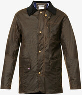 Peregrine Mens Olive Clifton Waxed-cotton Jacket - ShopStyle