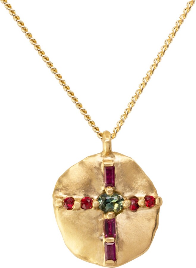 Irena Chmura Jewellery - Cross Coin Pendant Necklace - ShopStyle