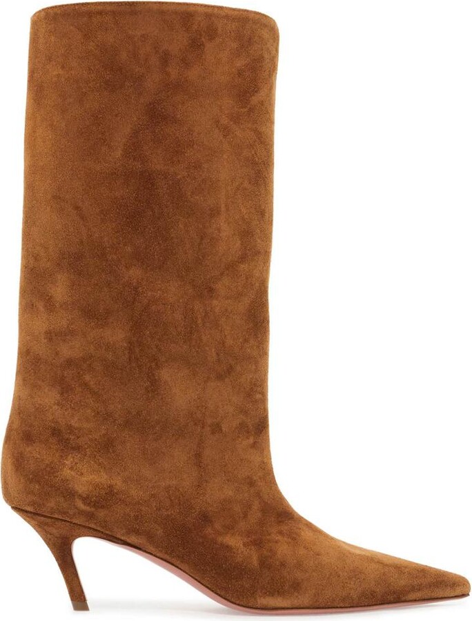 Amina Muaddi Fiona Boots - ShopStyle