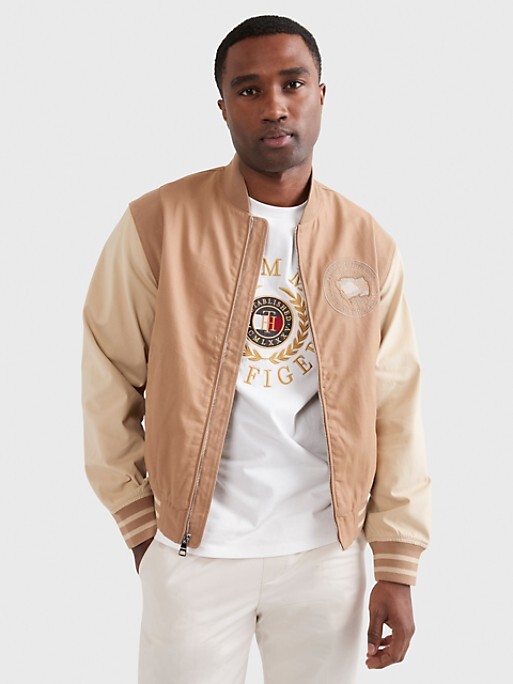 Tommy Hilfiger Flag Varsity Jacket - ShopStyle