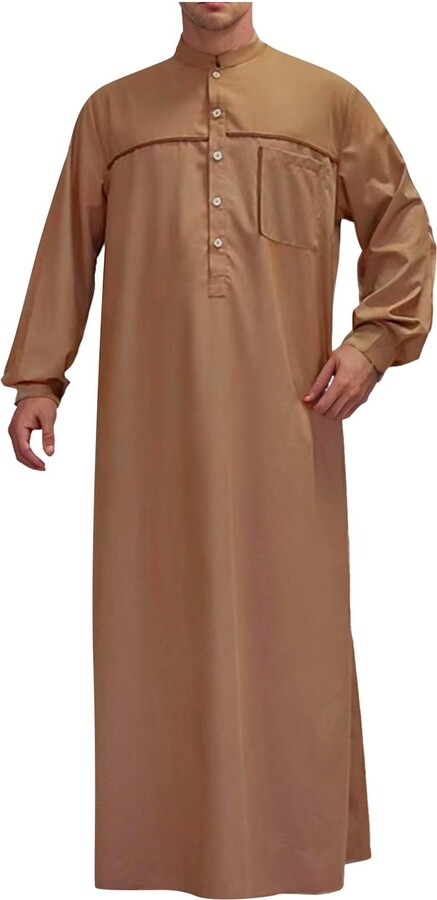 Midiskye Prayer Clothing for Men Kaftan Medieval Shirt Summer Abaya ...