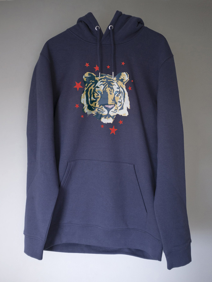 Dandy Star - Tiger Stars Classic Navy Hoodie - S - ShopStyle