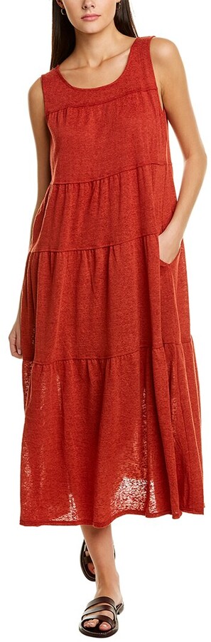 Max Studio Tiered Maxi Dress - ShopStyle
