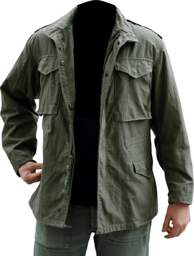 Hifacons John Rambo Cotton Cargo Jacket | M65 Field Jacket Military US ...