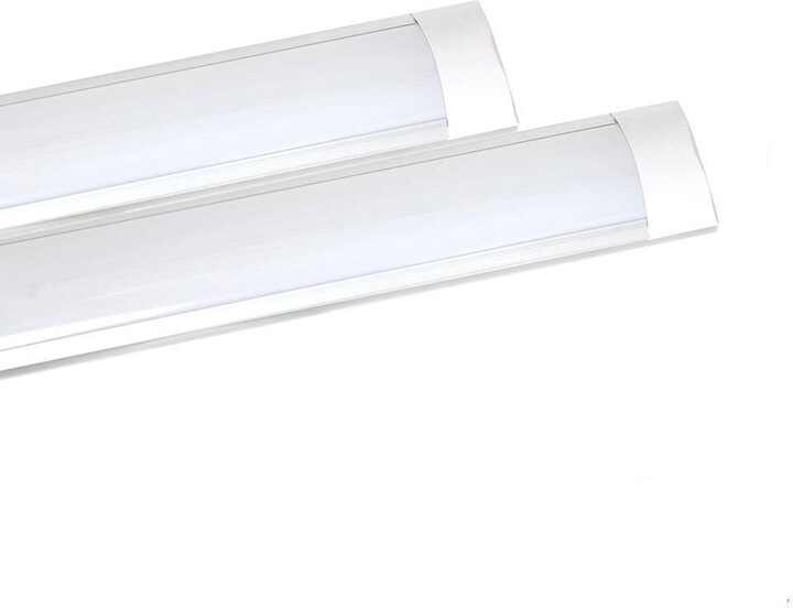 ENER-J 45W Prismatic LED Tube Batten complete fitting 1.5m, 4000 lumens ...