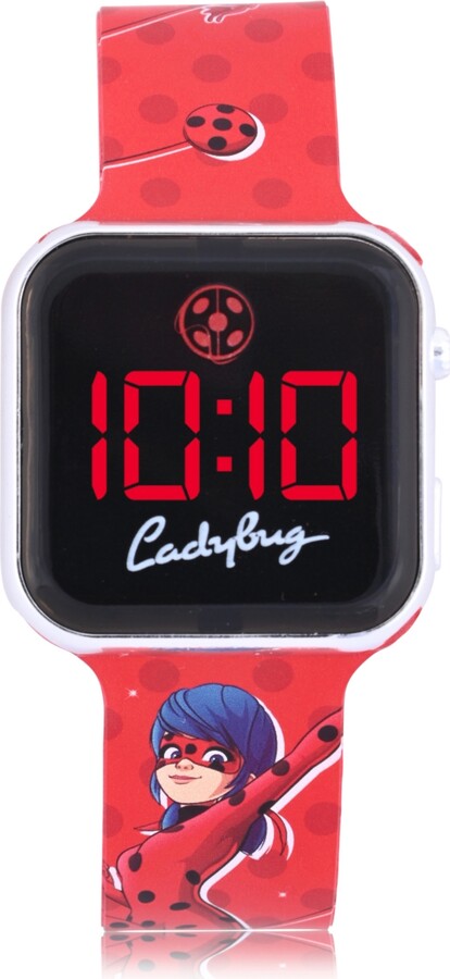Miraculous Children's Led Touchscreen Red Silicone Strap Watch 34mm ...