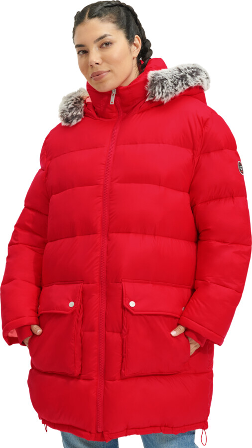 UGG Ozzy Mid-Length Puffer Jacket - ShopStyle Outerwear