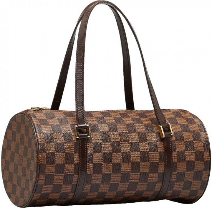 Louis Vuitton Papillon leather handbag - ShopStyle Tote Bags