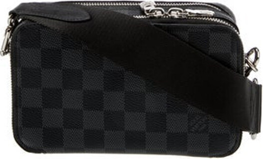 Louis Vuitton Damier Graphite Alpha Wearable Wallet - ShopStyle ...