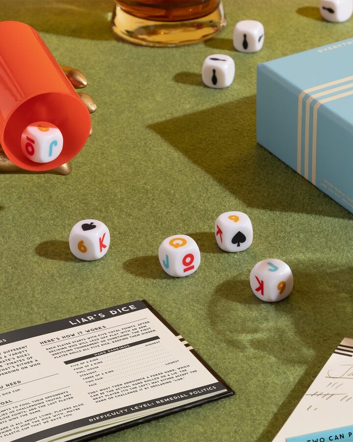 Brass Monkey Its in the Cards and That's How We Roll Game Set ...