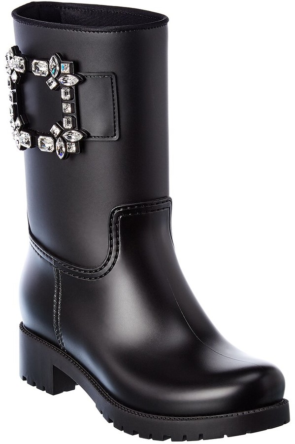 Roger Vivier Tempete Viv Strass Boot - ShopStyle