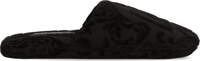 Dolce & Gabbana Casa Dg Logo Slippers - ShopStyle Flats