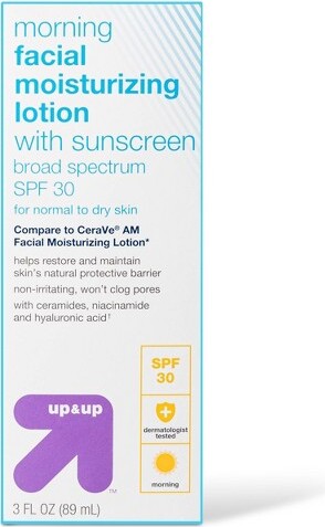 Morning Facial Moisturizing Lotion with Sunscreen SPF 30 - 3 fl oz - up & up™ - ShopStyle Skin Care