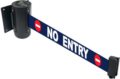VIP Crowd Control Retractable Safety Wall Queue Barrier Belt (No Entry ...