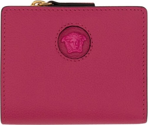 Versace Medusa Plaque Bi-Fold Wallet - ShopStyle