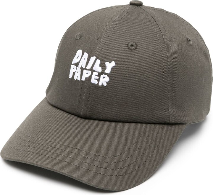 Daily Paper Logo-Embroidered Cotton Cap - ShopStyle Hats